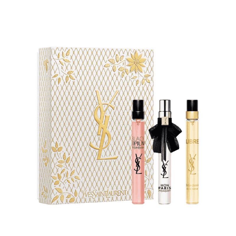 GESCHENKSET BLACK OPIUM MON PARIS LIBRE 10 ML